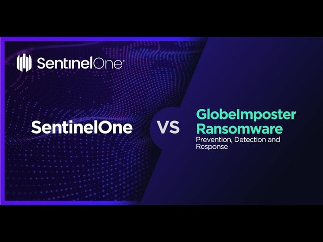 SentinelOne VS GlobeImposter Ransomware - Prevention | SentinelOne NL